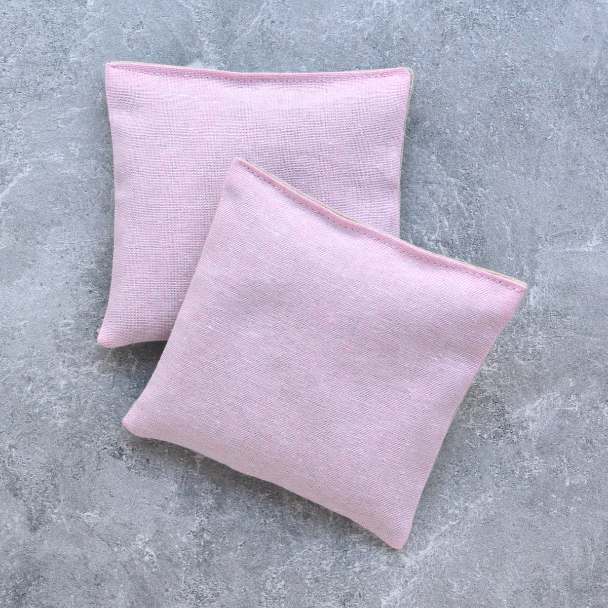 Soft Pink Linen Lavender Sachet Bundle – Minor Thread