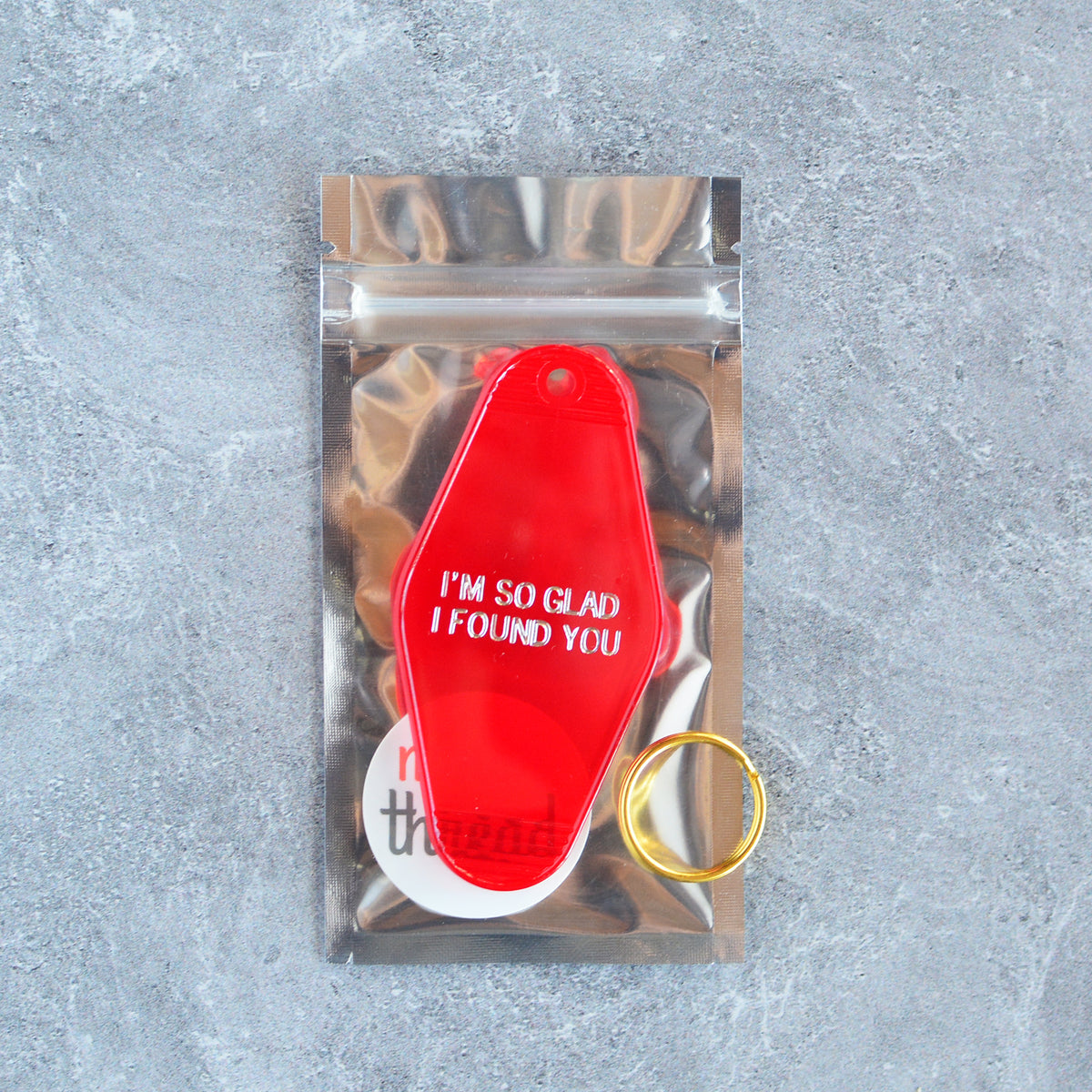 Key Tag - I'm So Glad I Found You – Minor Thread